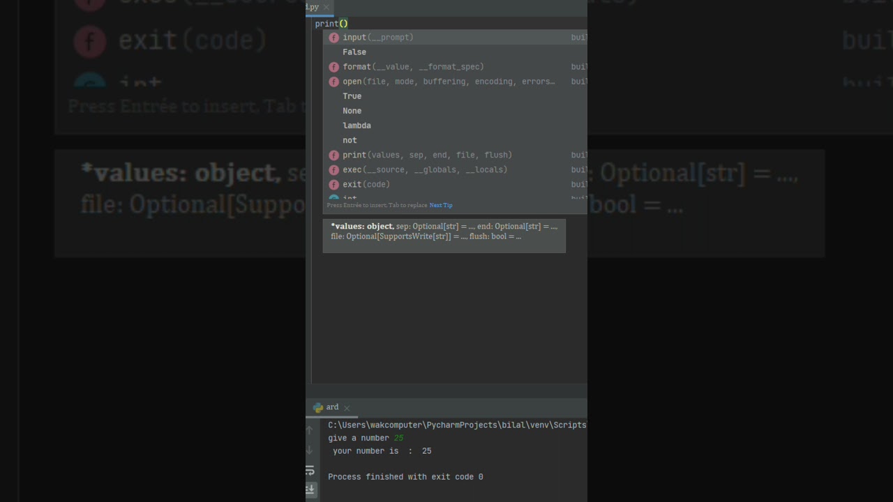 First script of any programmer , #python #funny #programming