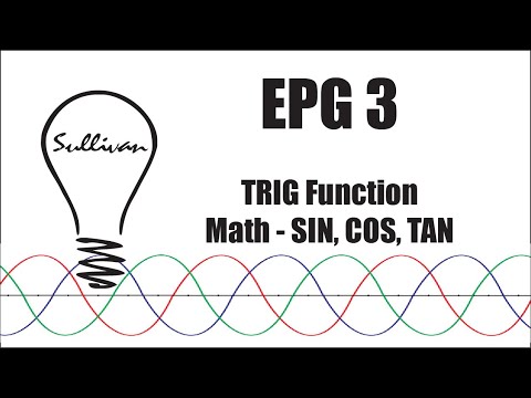 EPG 3 - Trig Function MATH - SIN, COS, TAN