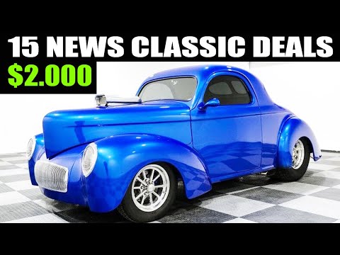 15 Best CHEAP Classic Cars for Sale by Owners !!!