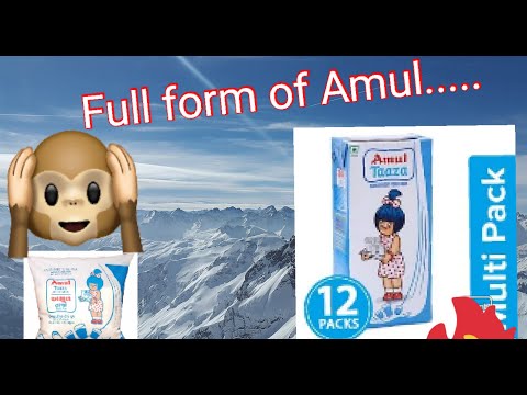 What is the full form of Amul? and more