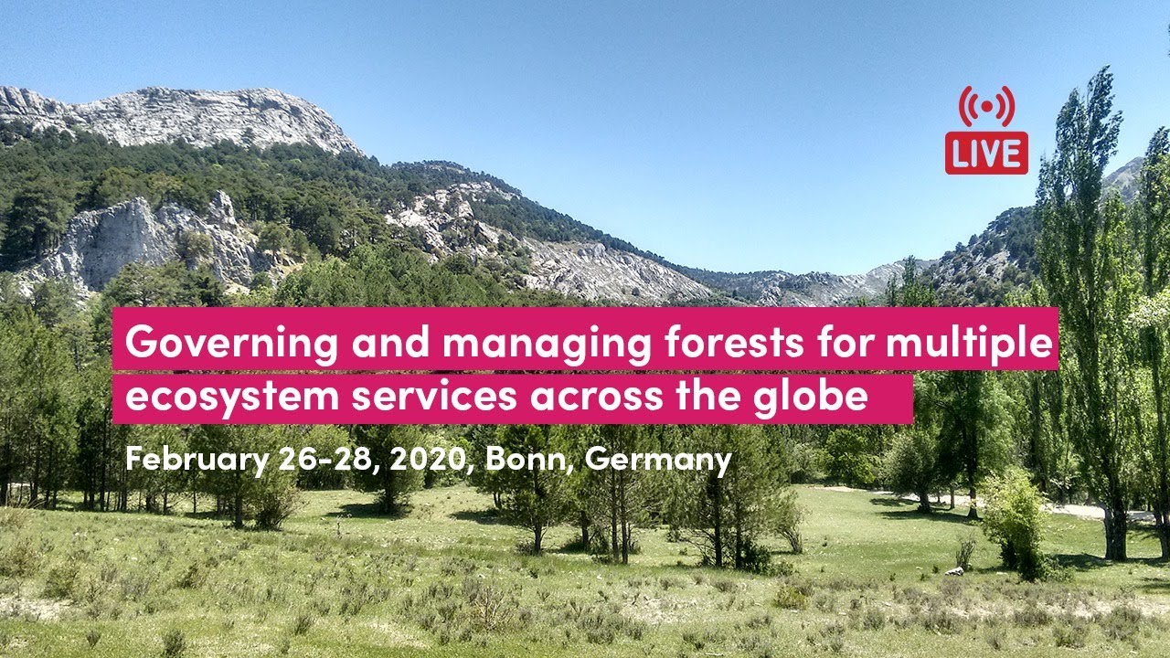 Tour de la Planète-Governing and managing forests for multiple ecosystems services across the globe