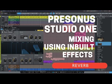 Mixing In Presonus Studio One - Vocal Reverb