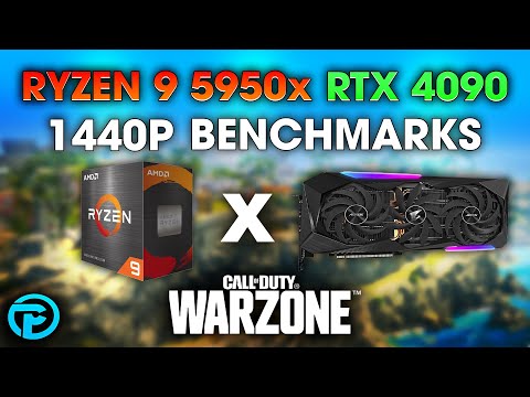 RTX 4090 5950X Warzone Benchmarks (Rebirth/Fortune Keeps) - 1440p