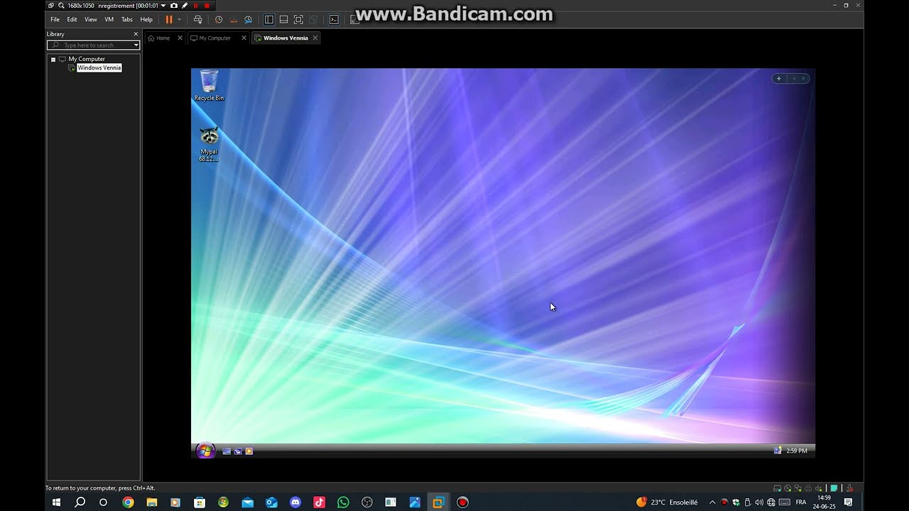 Windows Vienna on Virtual Machine