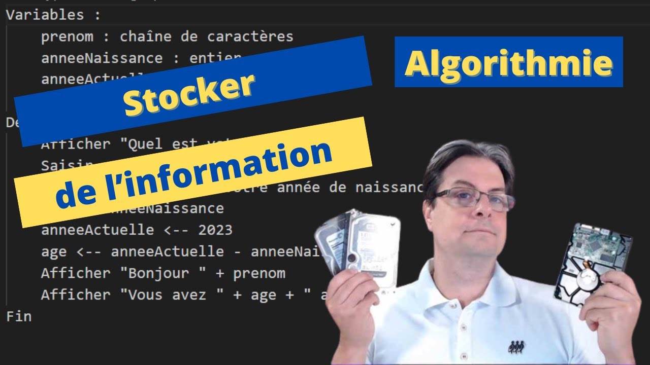 Algorithmie : Variables et types de variables
