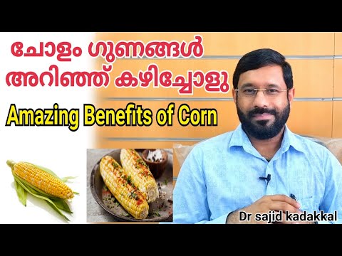 Amazing Benefits of Corn, ഇനി ചോളം ഗുണങ്ങളറിഞ്ഞ് കഴിച്ചോളു.
