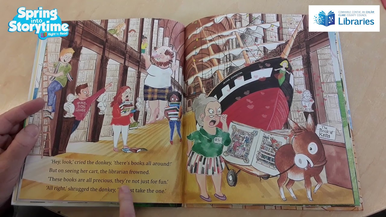 Spring into Storytime 'Wee Donkey's Treasure Hunt,' by Erika McGann and Gerry Daly