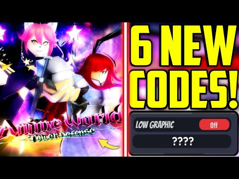 🎁Hurry Up🎁NEW ANIME WORLD TOWER DEFENSE CODES ROBLOX 2023 - ANIME WORLD CODES - CODES FOR AWTD