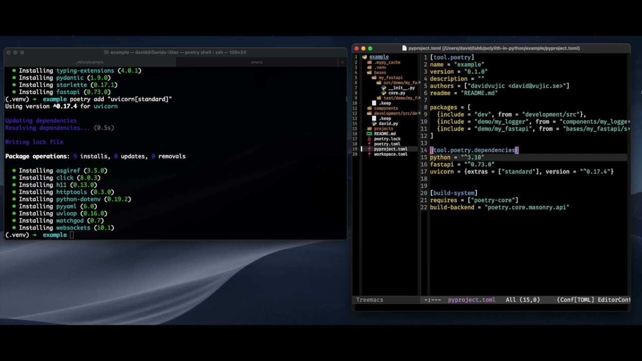 Porting Polylith to Python: intro