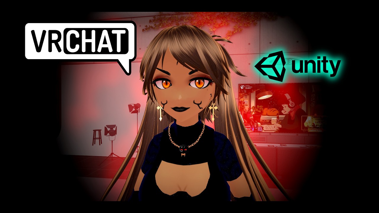 Female Vampire Avatar VRCHAT (unity)