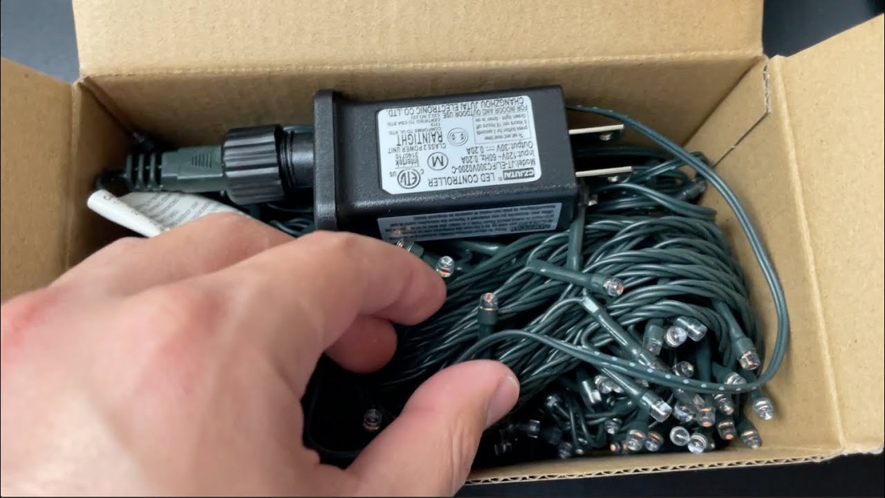 Brizled String Lights UNBOXING
