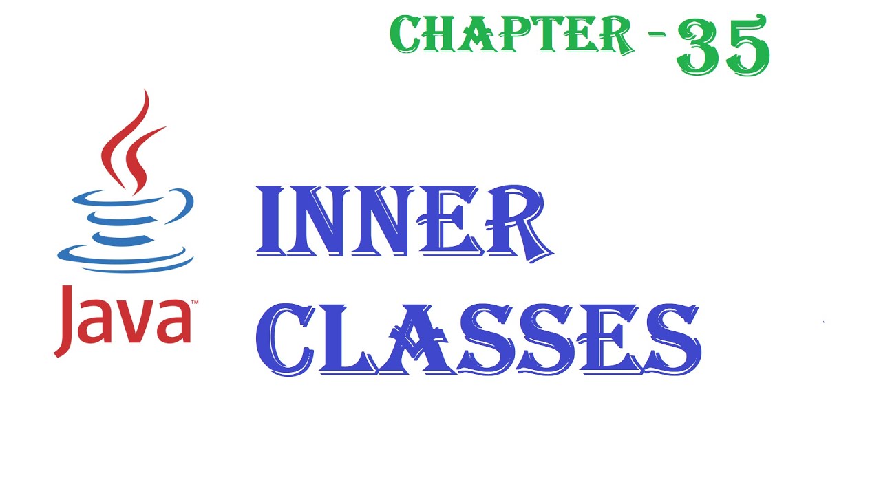 Java inner classes - Java tutorial - w3Schools - Chapter-35   English