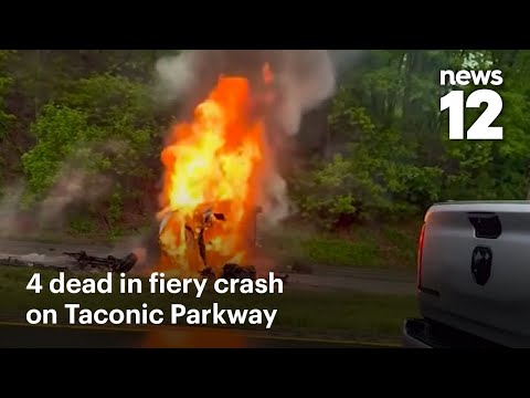 4 people killed in fiery Taconic Parkway crash in New Castle | News 12