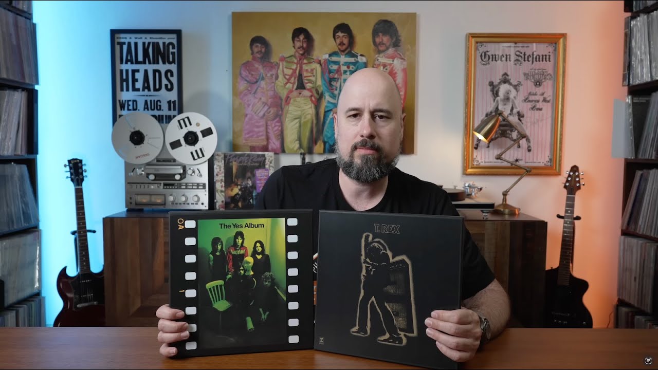 Rhino announces new reel-to-reel series. Reviewing the new T. Rex - Electric Warrior & The Yes Album