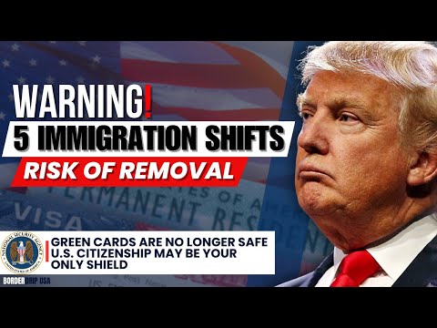 Green Card or Citizenship? 5 Major Immigration Changes in JUNE 2025