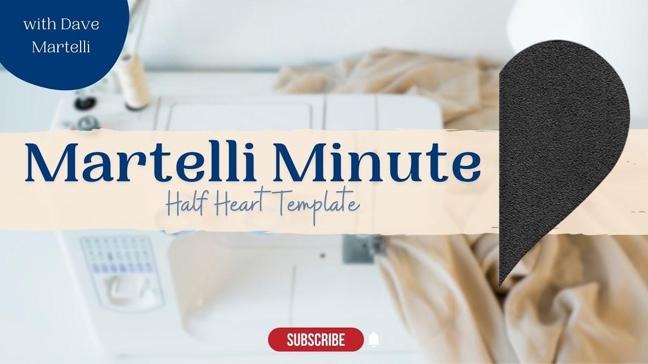 Martelli Minute: Half Heart Template Set