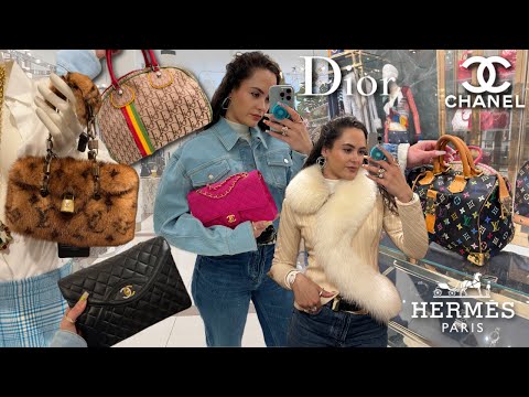 *PRISTINE DESIGNER PIECES* Vintage Luxury Shopping Vlog!