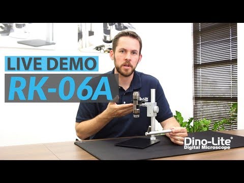 RK-06A Live Demonstration of the Dino-Lite stand