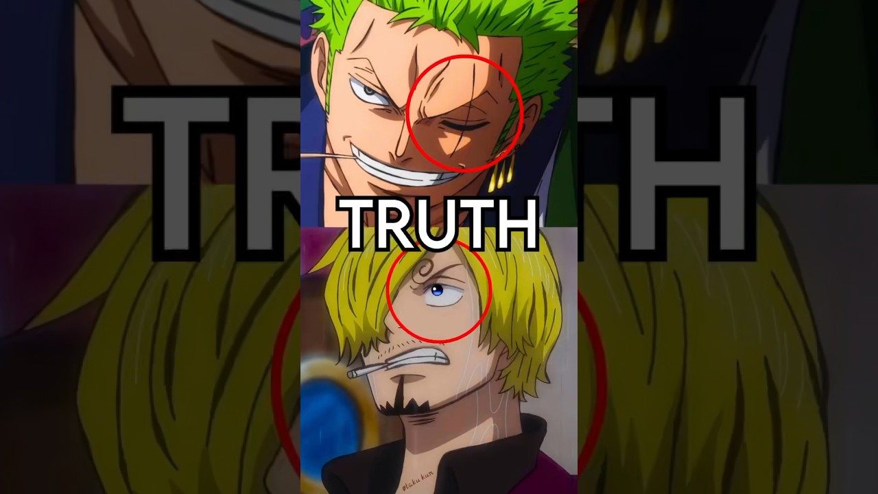 The Truth Behind Zoro and Sanji Eyes