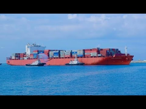 First Mother ship(San Fernando) reached at Vizhinjam International seaport in inaugural day of Port