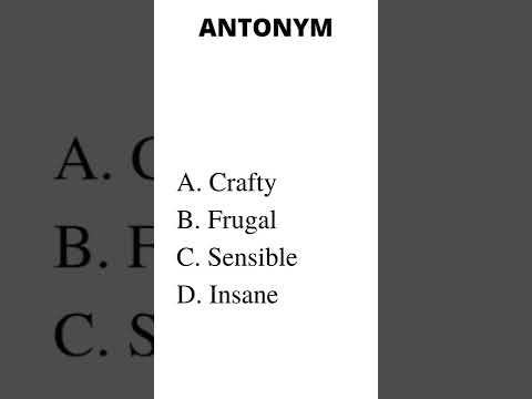 Fatuous #shorts #short #antonyms #opposite