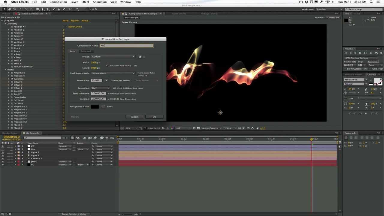 AE: Abstract Objects and Quick Tips with Trapcode Mir