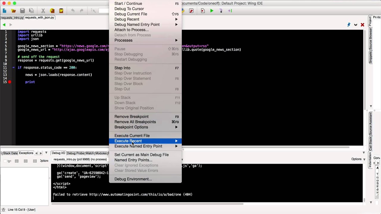 Python for Automating OSINT #4 - The Requests Module
