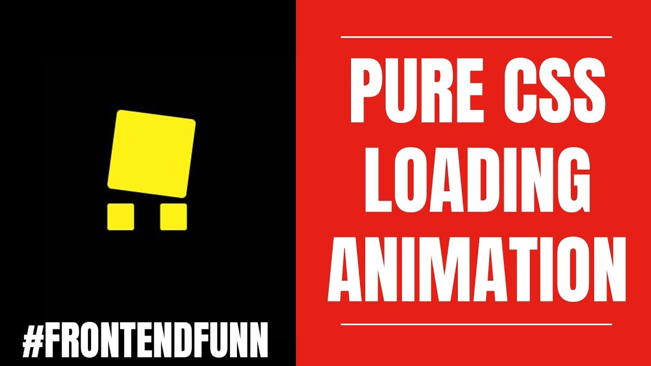 Pure CSS Loading Animation - web development
