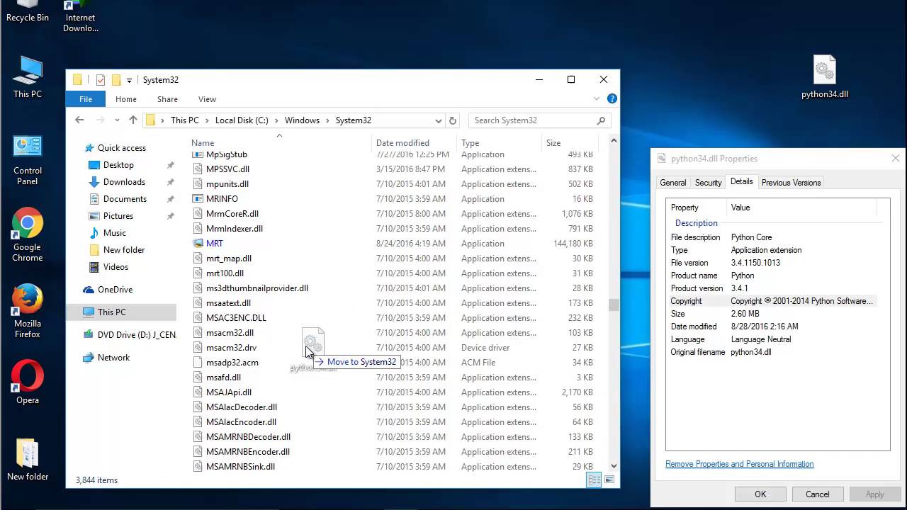 New Fix python34.dll Error Guide