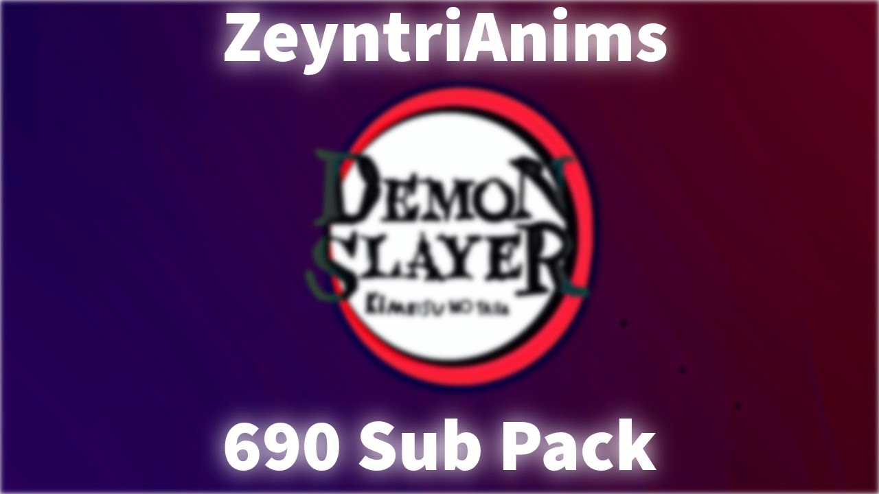 Demon slayer Pack Preview (StickNodes Pro)