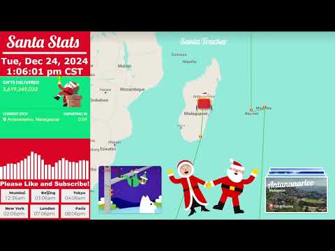 Google Santa Tracking 2024 - Part 2/3 - Recording