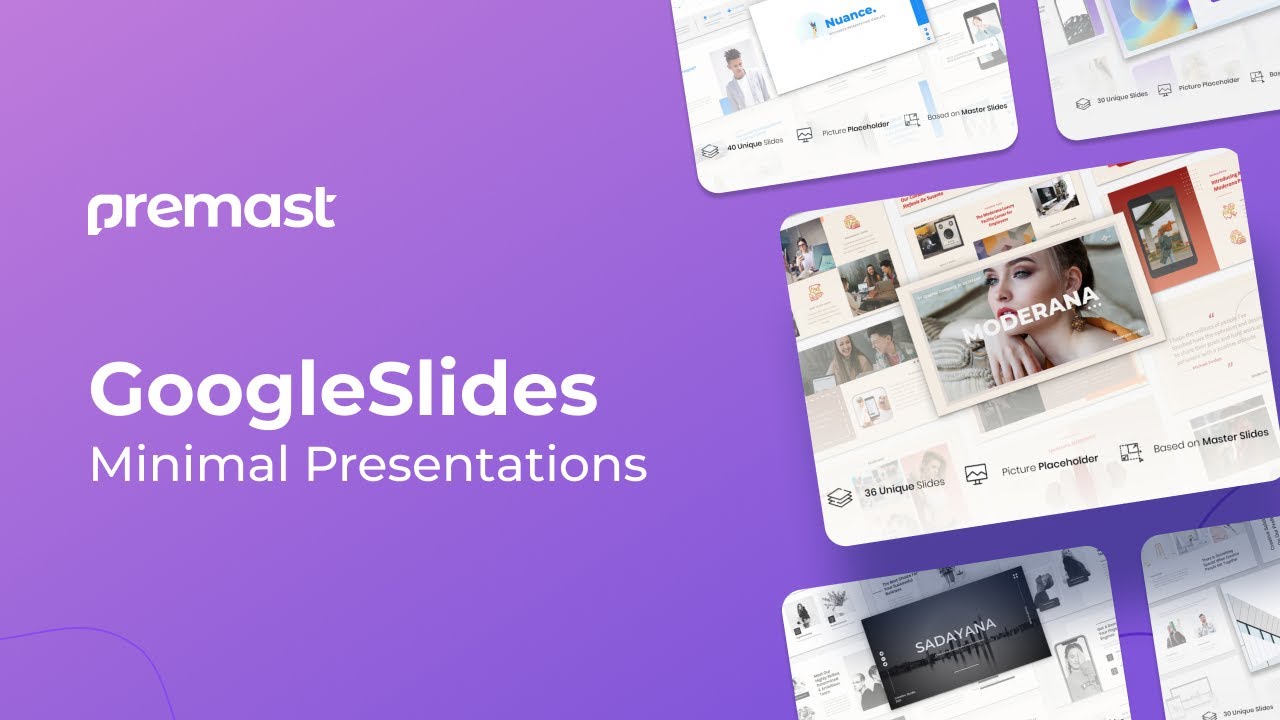 Google Slides Minimal PowerPoint Templates