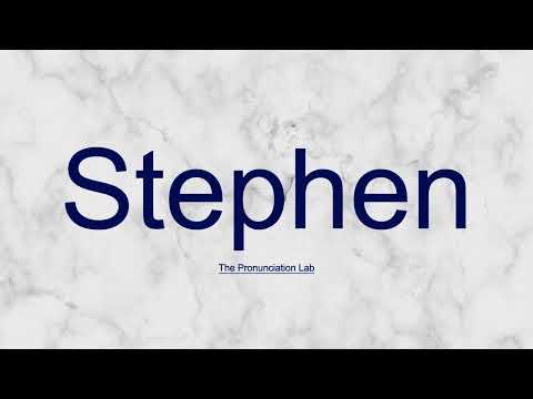 Stephen Pronunciation: How to Pronounce Stephen | Are You Saying It Right?#pronunciation