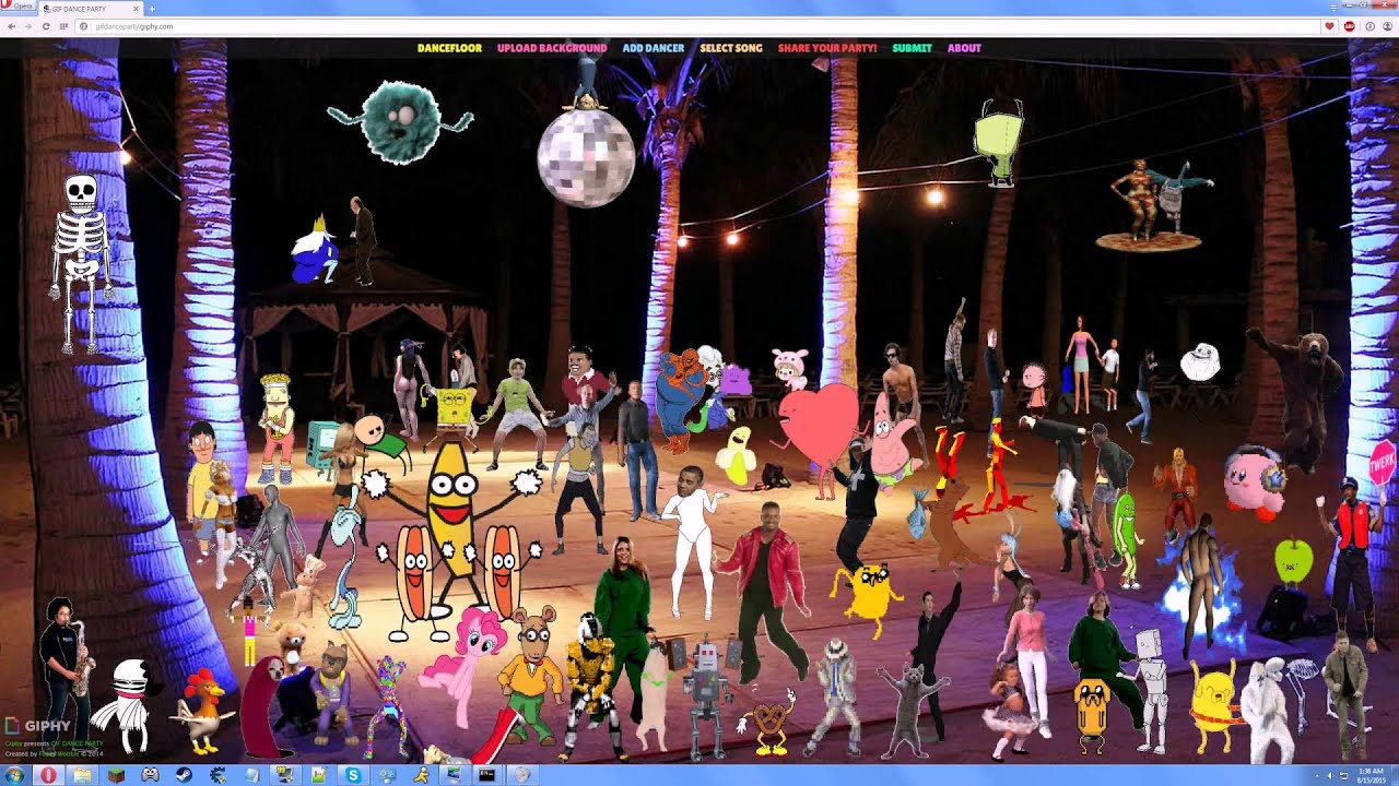 GIF Dance Party