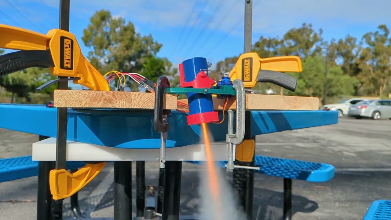 Thrust Vector Control Stress Test #1