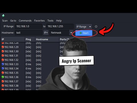 ONE CLICK to Scan Devices on a Network | Angry IP Scanner - Kali Linux