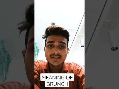 Meaning of Brunch
