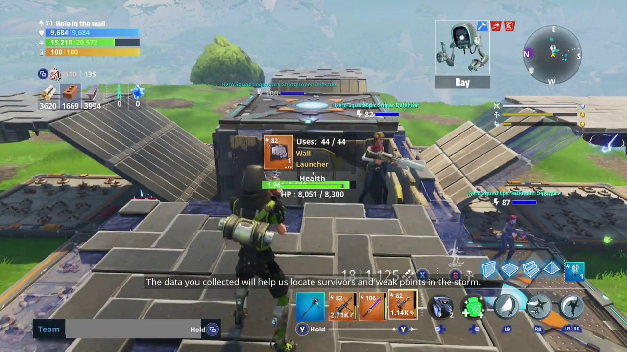 Fortnight Save the World: How to build a Fort part 2, (Panic mode!)