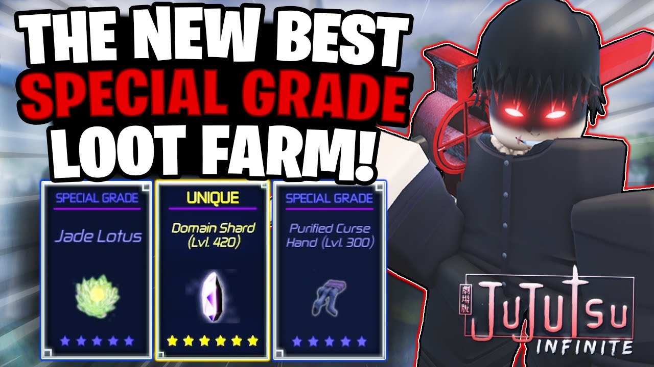 The Ultimate Guide to Farming Special and Unique Grade Loot in Jujutsu Infinite | Galaxy.ai