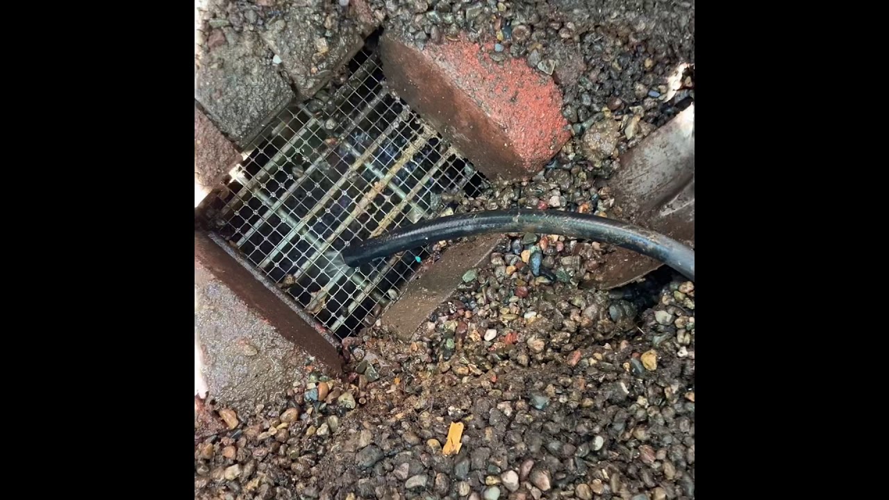 Storm drain hydro jet maintenance