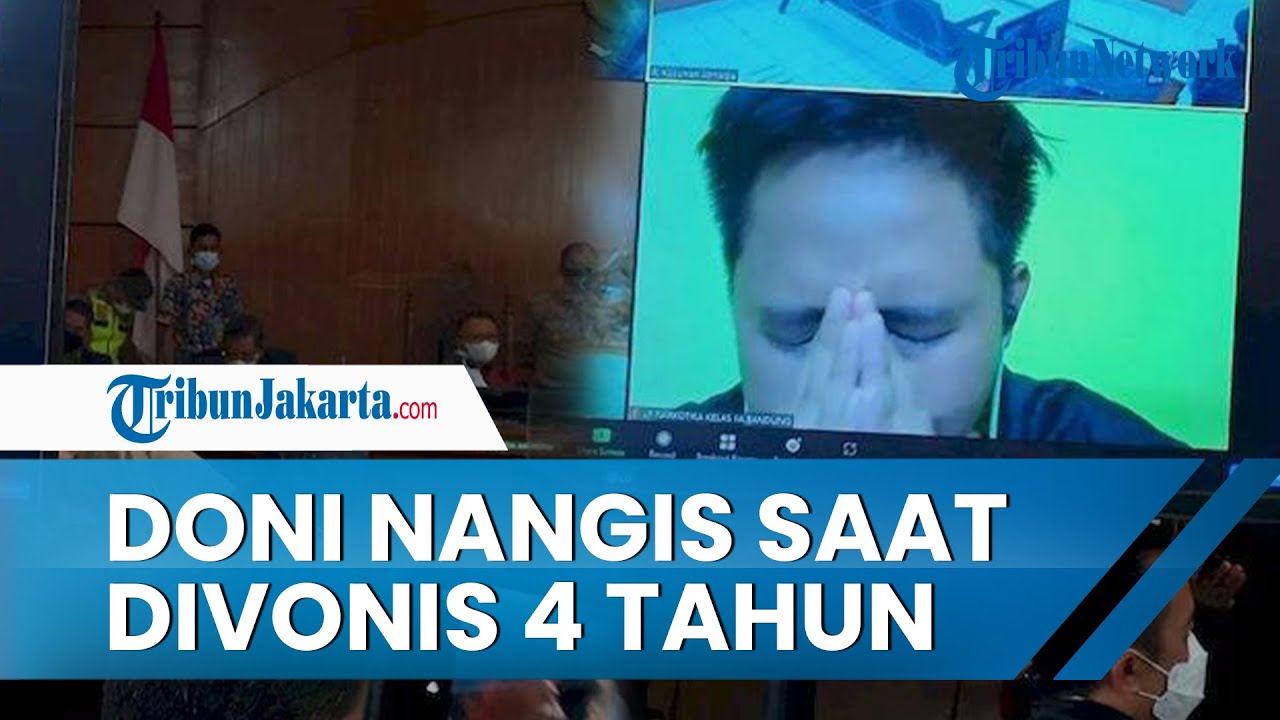 Fakta-fakta Kala Sidang Doni Salmanan, Crazy Rich Bandung Nangis saat ...