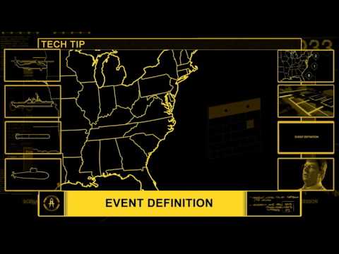SCENARIO BUILDER: Event Definition
