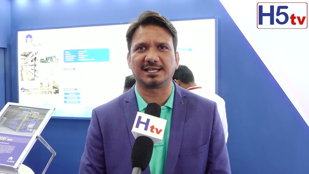 Aquatech | Kunal Bhingare | Integrated Water Services |  Wastewater treatment | h5tv