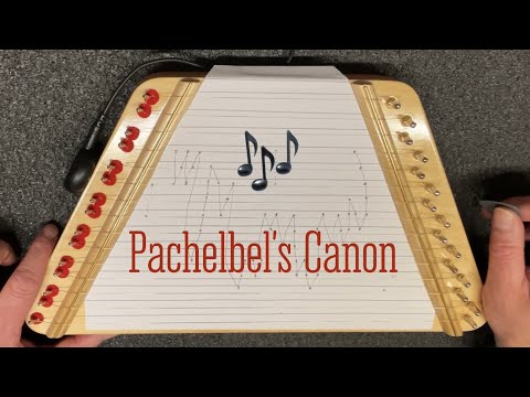 Pachelbel’s Canon played on the zither lap harp.