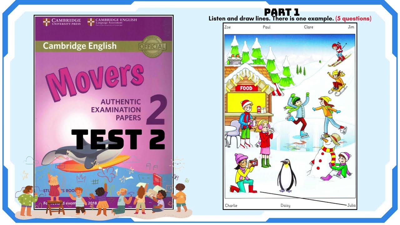 Movers 2 | Test 2 | Cambridge YLE