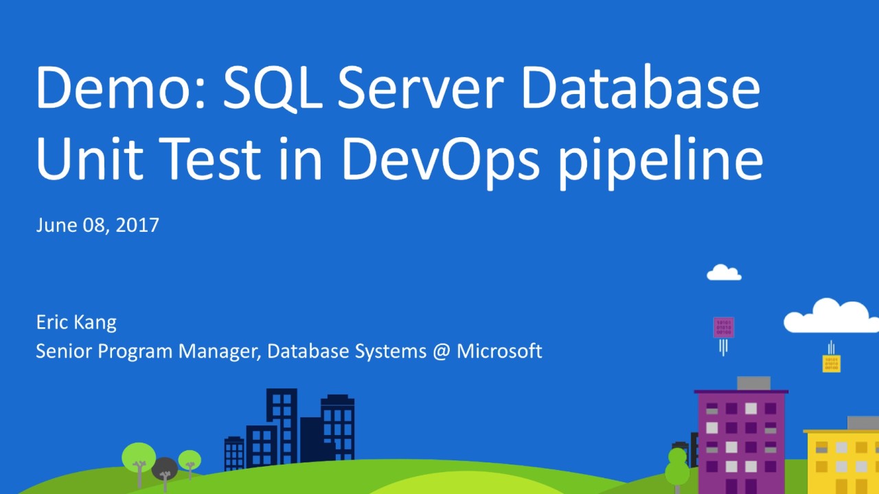 SQL Server Data Tools: Database Unit Test in DevOps pipeline using Slacker framework