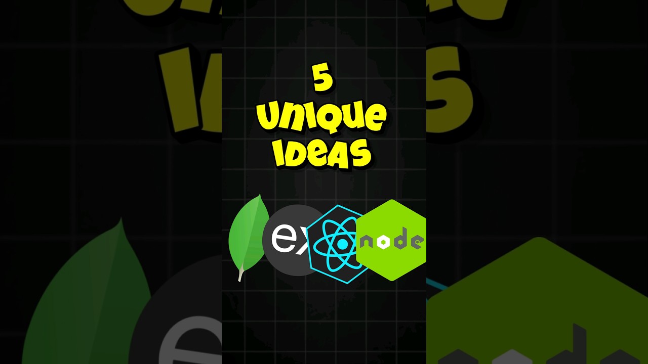 5 MERN Stack Projects ideas #shorts #projects @ApnaCollegeOfficial