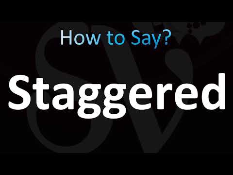 How to Pronounce Staggered (CORRECTLY!)