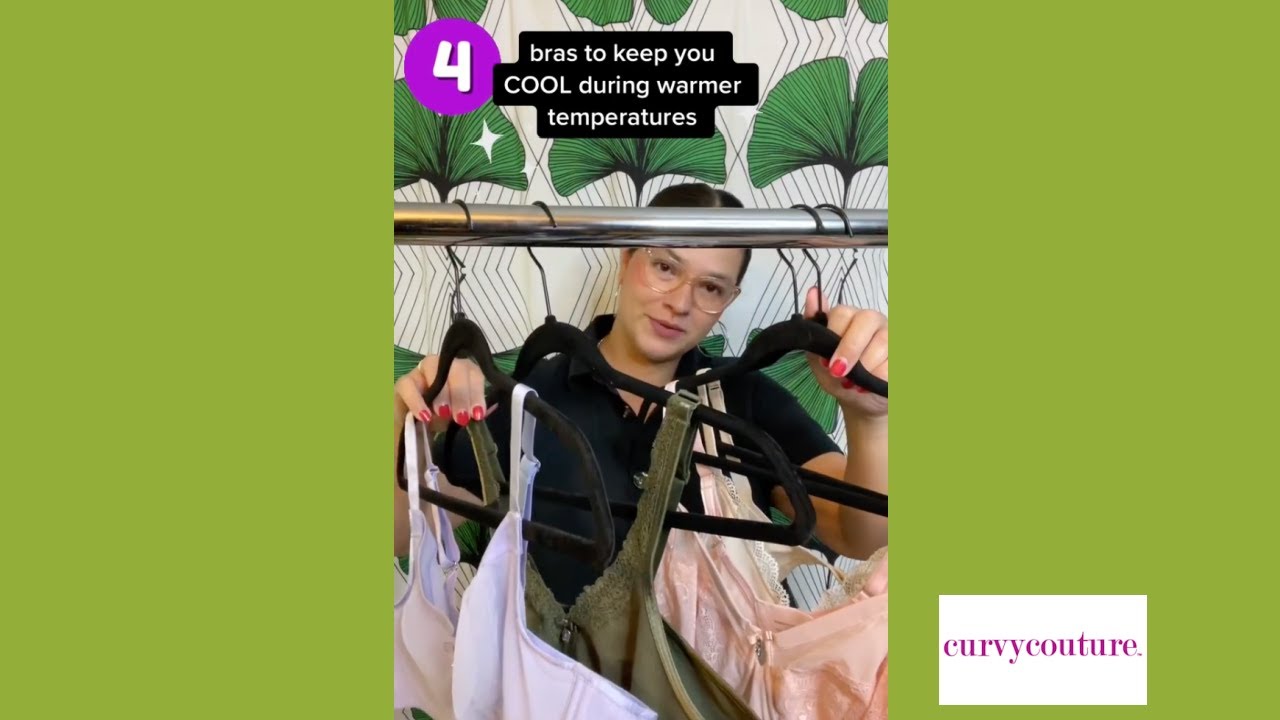 4 bras to keep you COOL in warmer temps 🔥