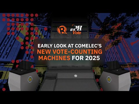Filipinos will use Comelec’s new voting machines in 2025. Here are the ...